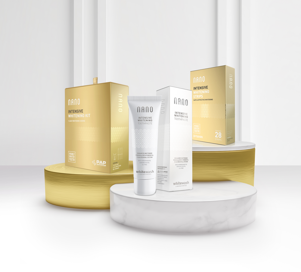 Intensive Whitening Strips | Nano by WhiteWash