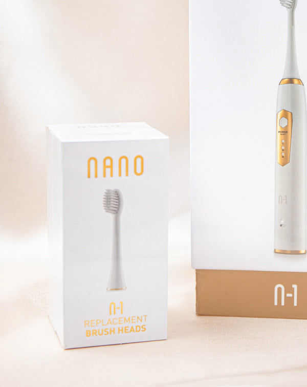 Sonic Replacement Toothbrush Heads | Nano by WhiteWash
