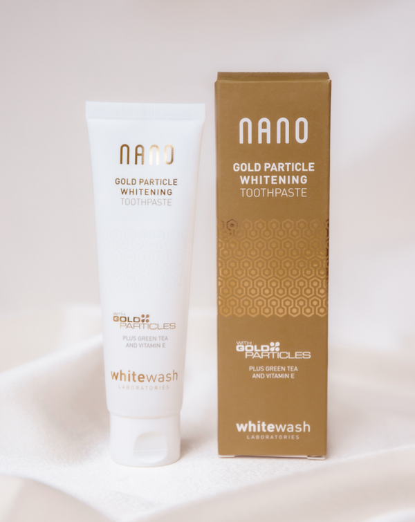 Gold Particle Whitening Toothpaste | Nano by WhiteWash